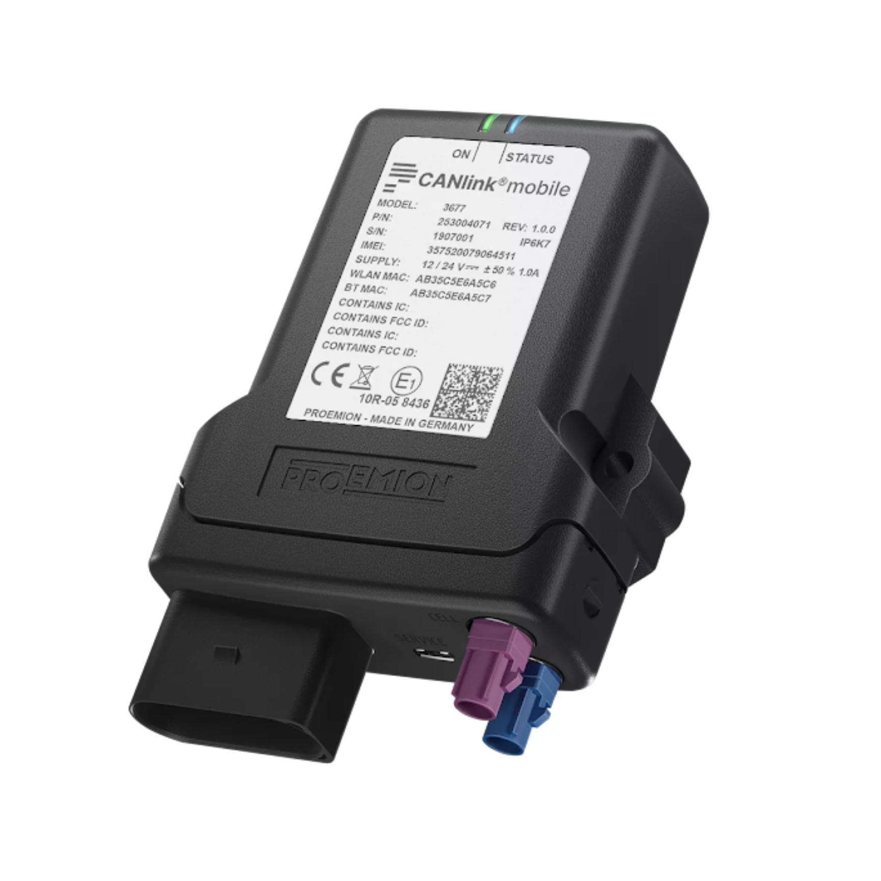 CANlink® mobile 3600 – SUPPORTRONICS